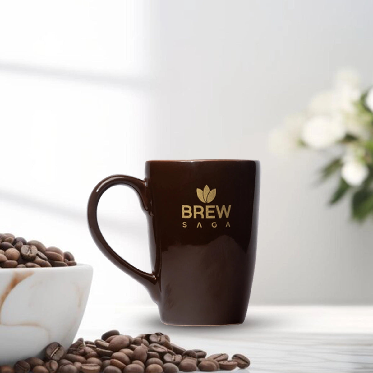 Arabian Mocha 100 gram + Free Premium Mug Combo – Brewsaga Coffee