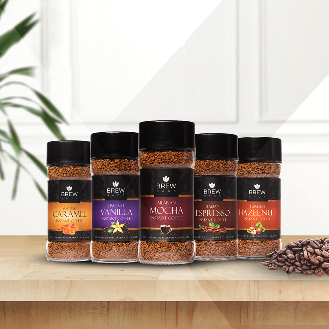 Buy Premium Instant Coffee India | 100% Arabica | Natural Flavours